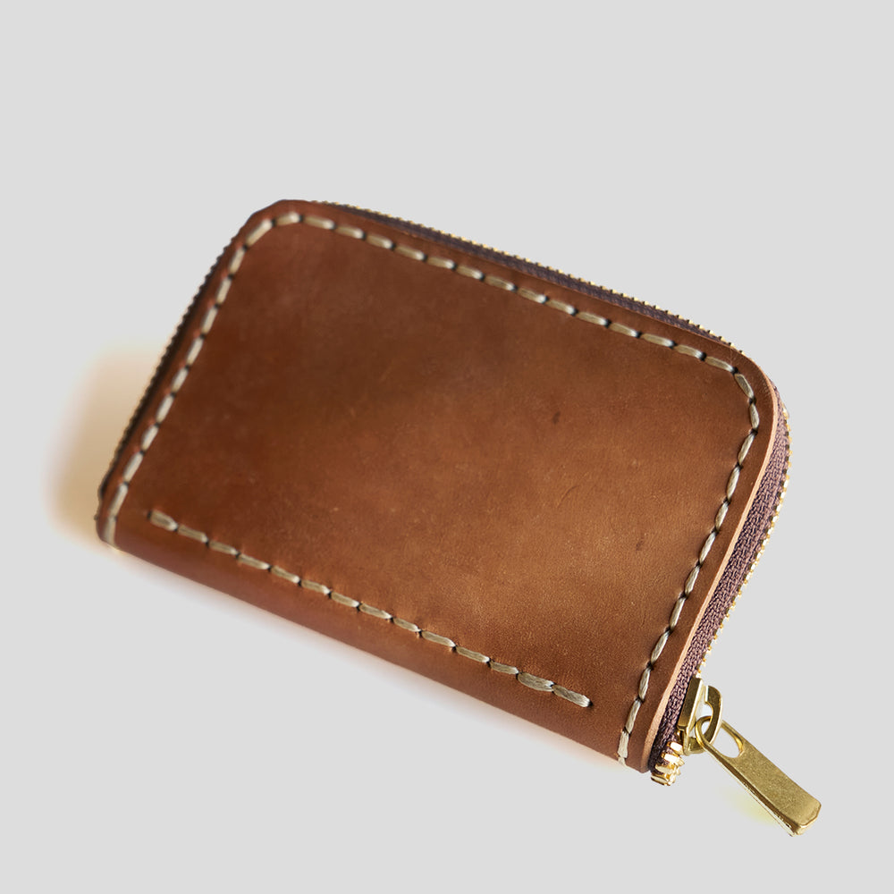 Full-Zip Horse No.20 Wallet | Natural