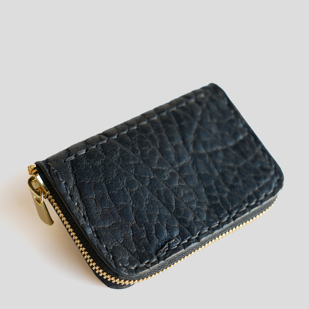 Full-Zip Bison No.20 Wallet | Black