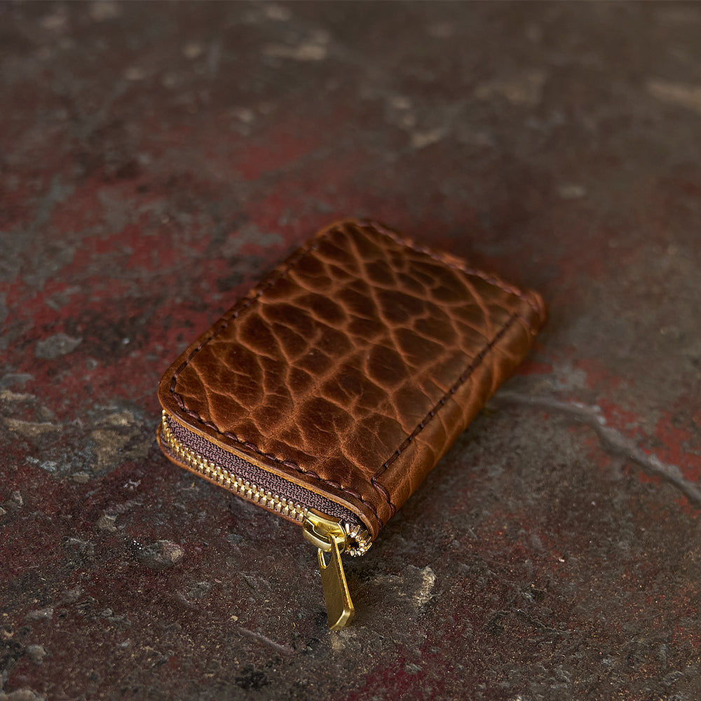 Full-Zip Bison No.20 Wallet | Walnut