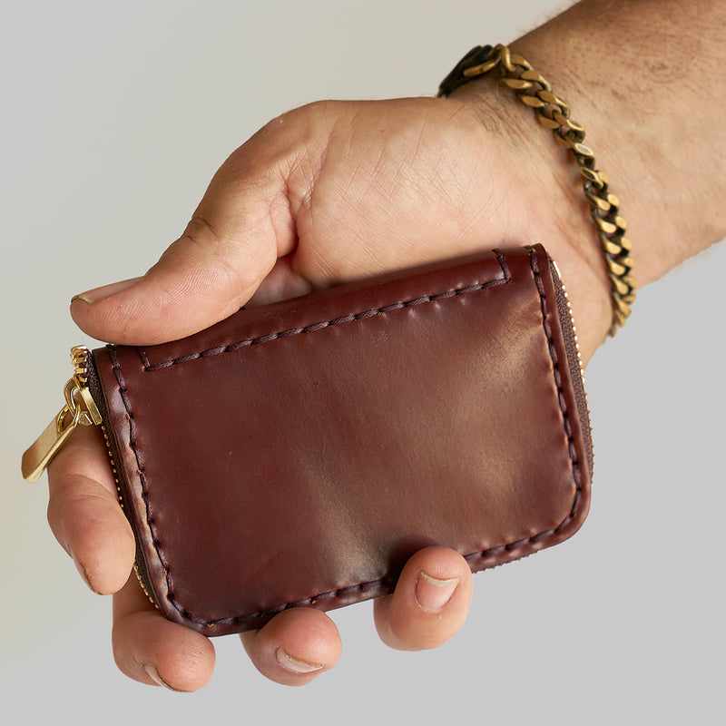 Full-Zip Horse No.20 Wallet | Natural