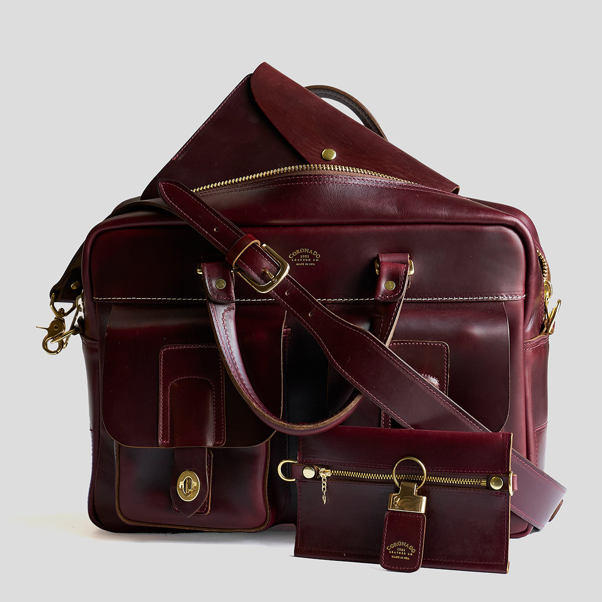 THE CEO COLLECTION | Made In USA Luggage — Coronado Leather