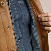 No.210 Dean Jacket | LE Deerskin Tan