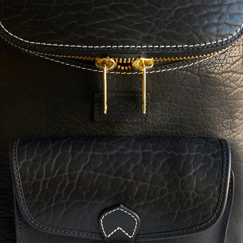 No.750 Top-Zip Backpack | Bison Black