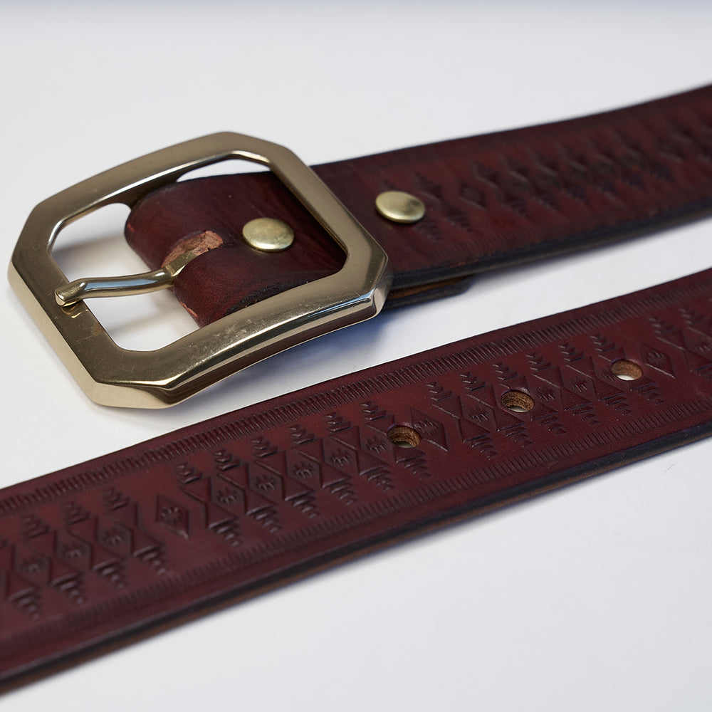 Taos Horsehide Belt No.142 | Cordovan