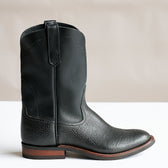 Roper Boot No.10 | Horween Black Bison LE