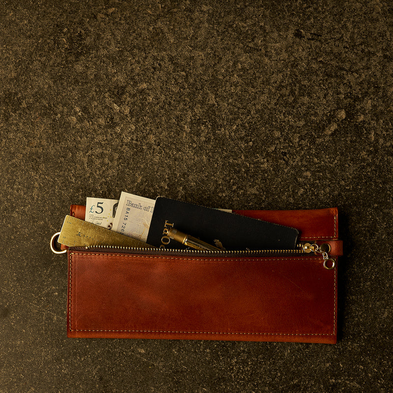 Utility Flat Pouch #70 & #75 | Chestnut
