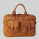Vintage Stone-Washed Briefcase #100