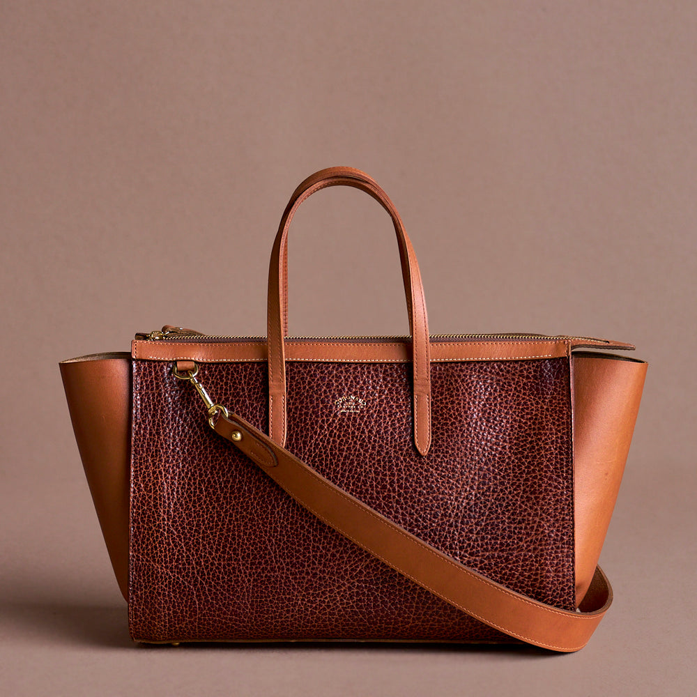 Adella Satchel No.600 | Horween® Bison Tan NEW