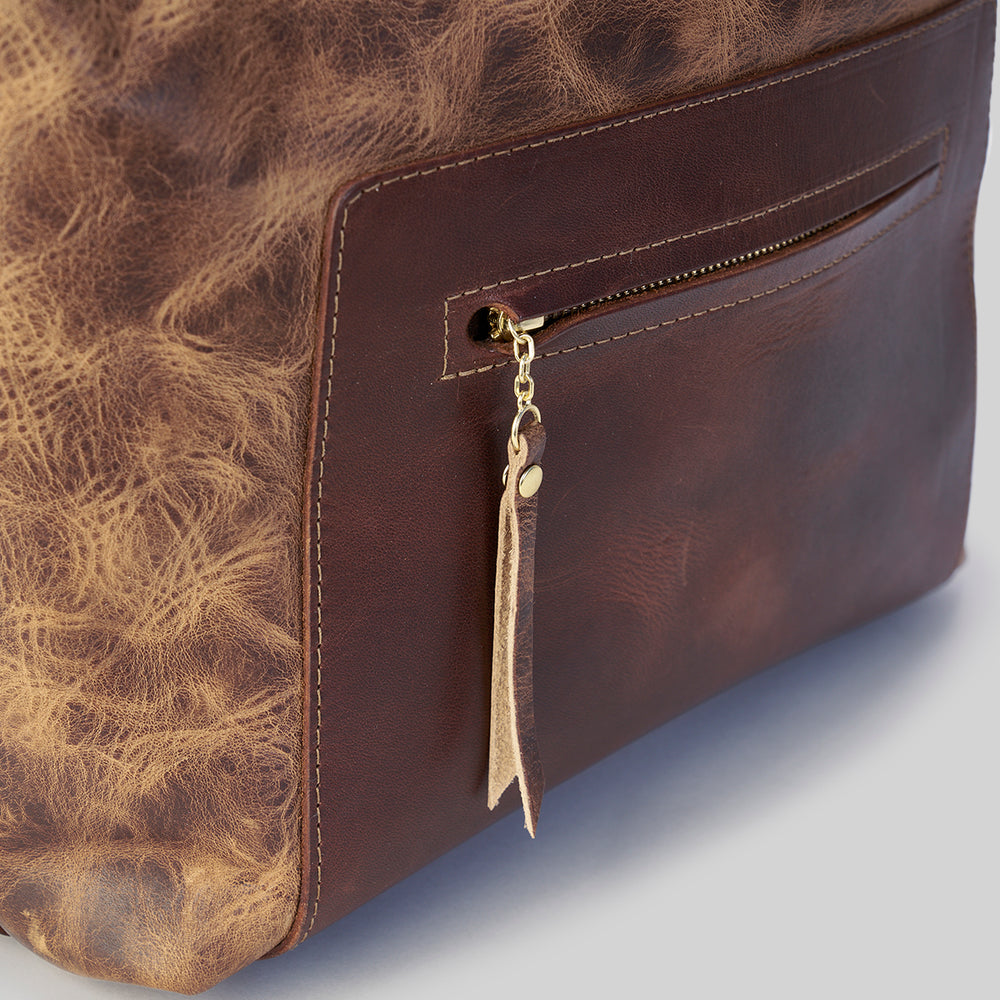 Jean Bison Pocket Hobo | Vanilla