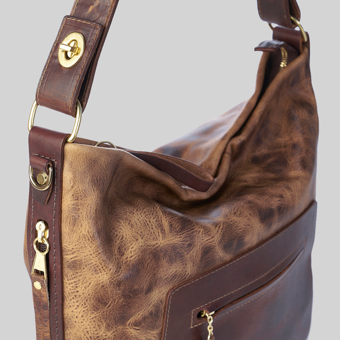 Jean Bison Pocket Hobo | Vanilla