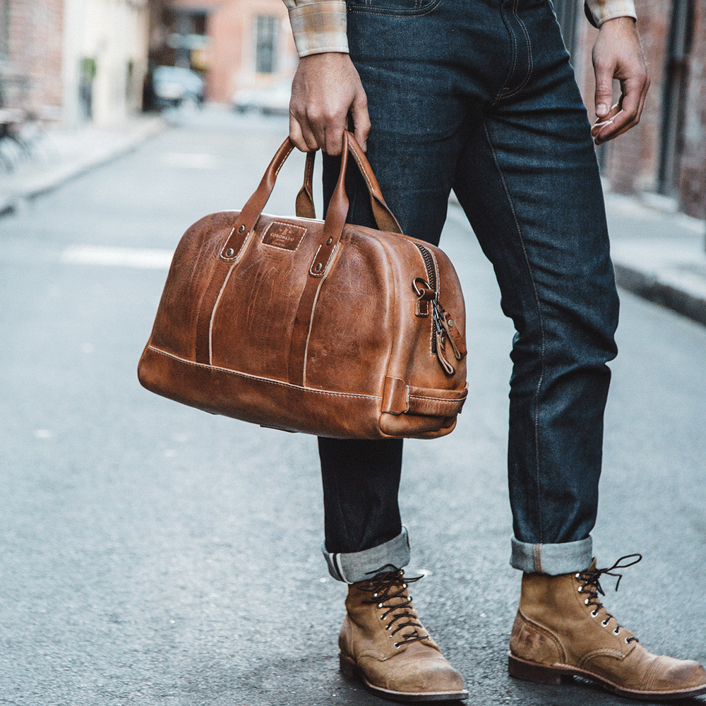 Vintage Stone-Washed Duffel #120